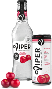 Home - Viper | Sparkling water with a bite